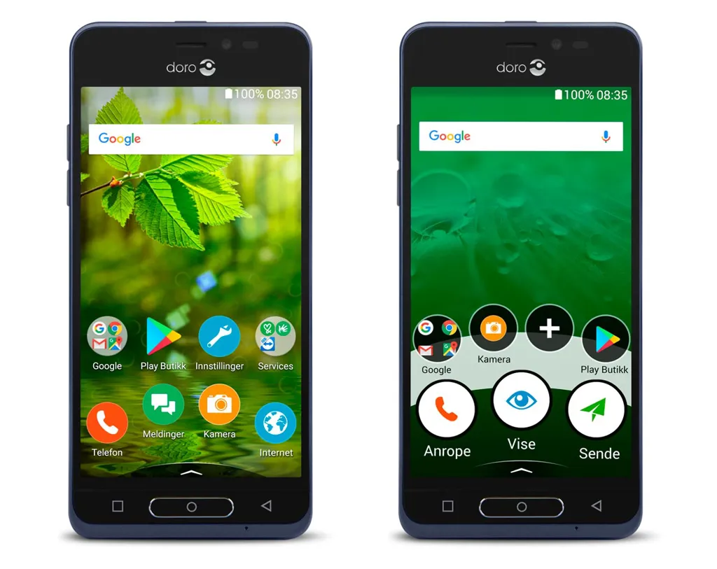 Doro 8035 | Kjøp smarttelefon som er lett å bruke | POWER - Power.no