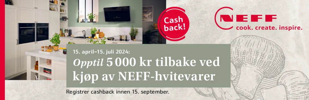 SMART VALG-cashback på NEFF hvitevarer - Power.no